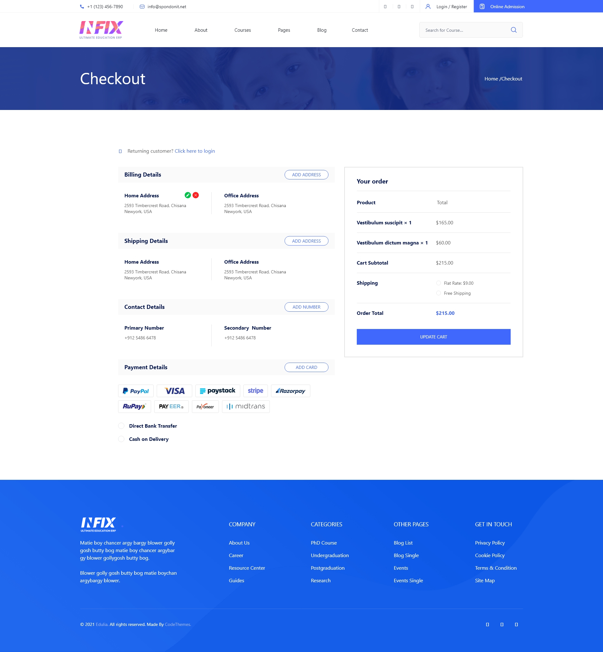 InfixEdu School - School Management System Software by CodeThemes | CodeCanyon